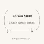 Le passé composé : Cours et exercices corrigés -1